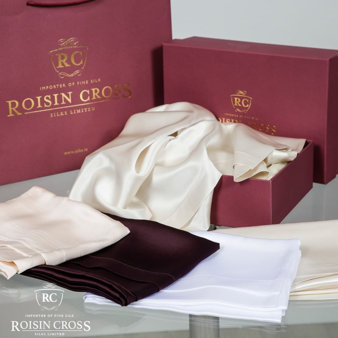 Irish-Made Silk Pillowcases – Roisin Cross Silks